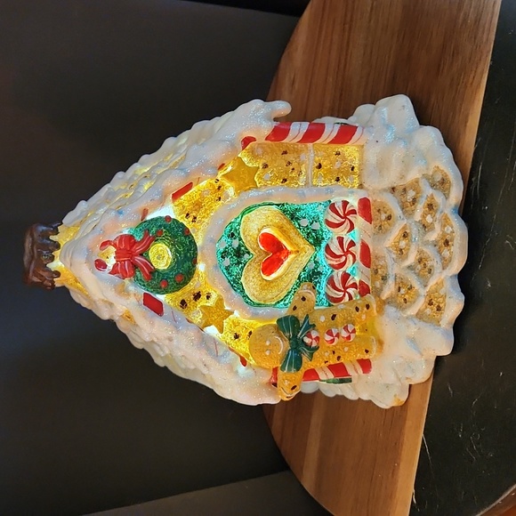 Holiday | Light Up Gingerbread House With Battery Operated Lights ...